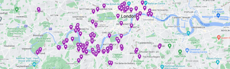 Pint Map – Ever wondered how much a pint will cost?